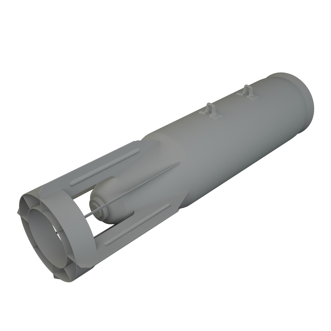 Ofab-250-270 Soviet Russian Explosive 3d Model