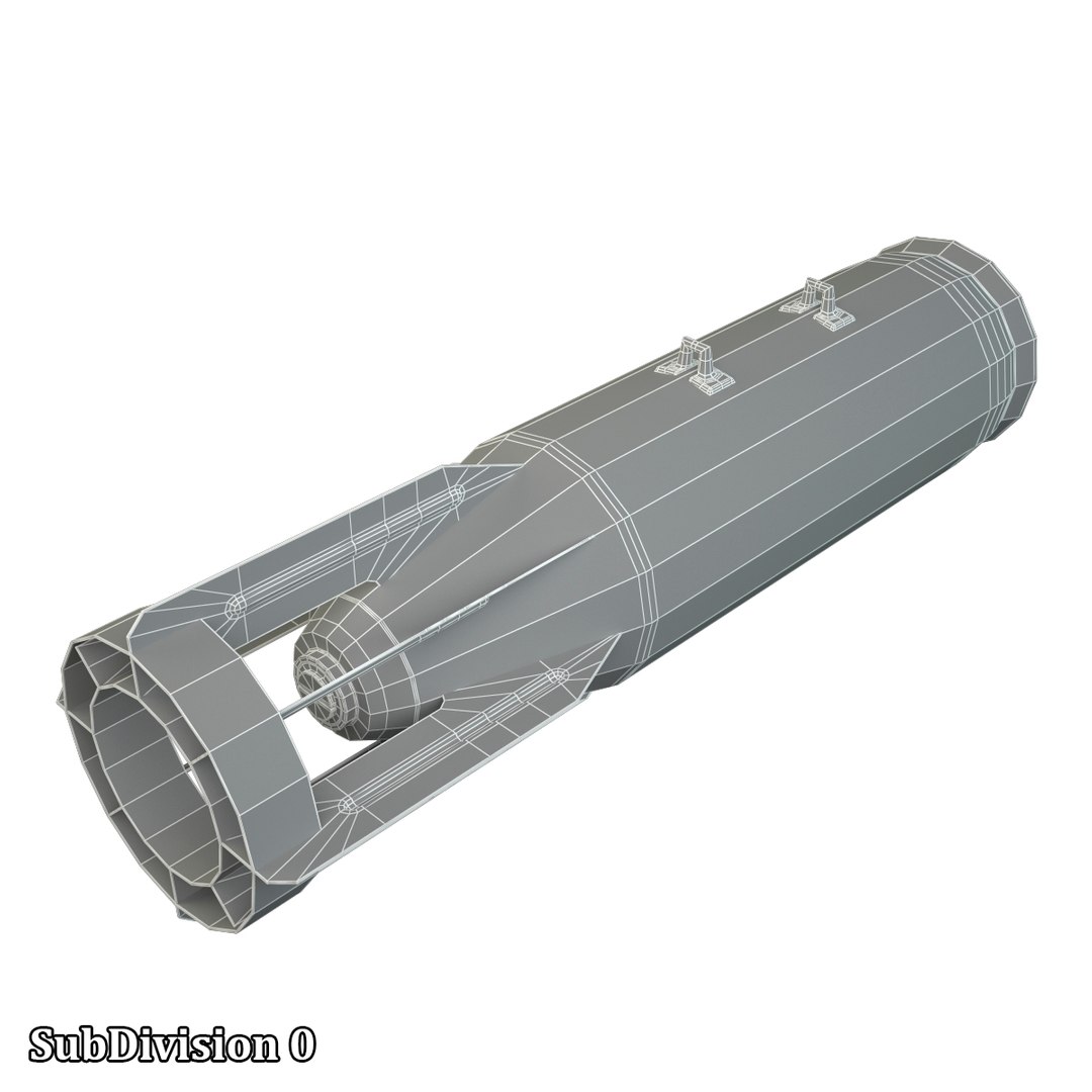 Ofab-250-270 Soviet Russian Explosive 3d Model