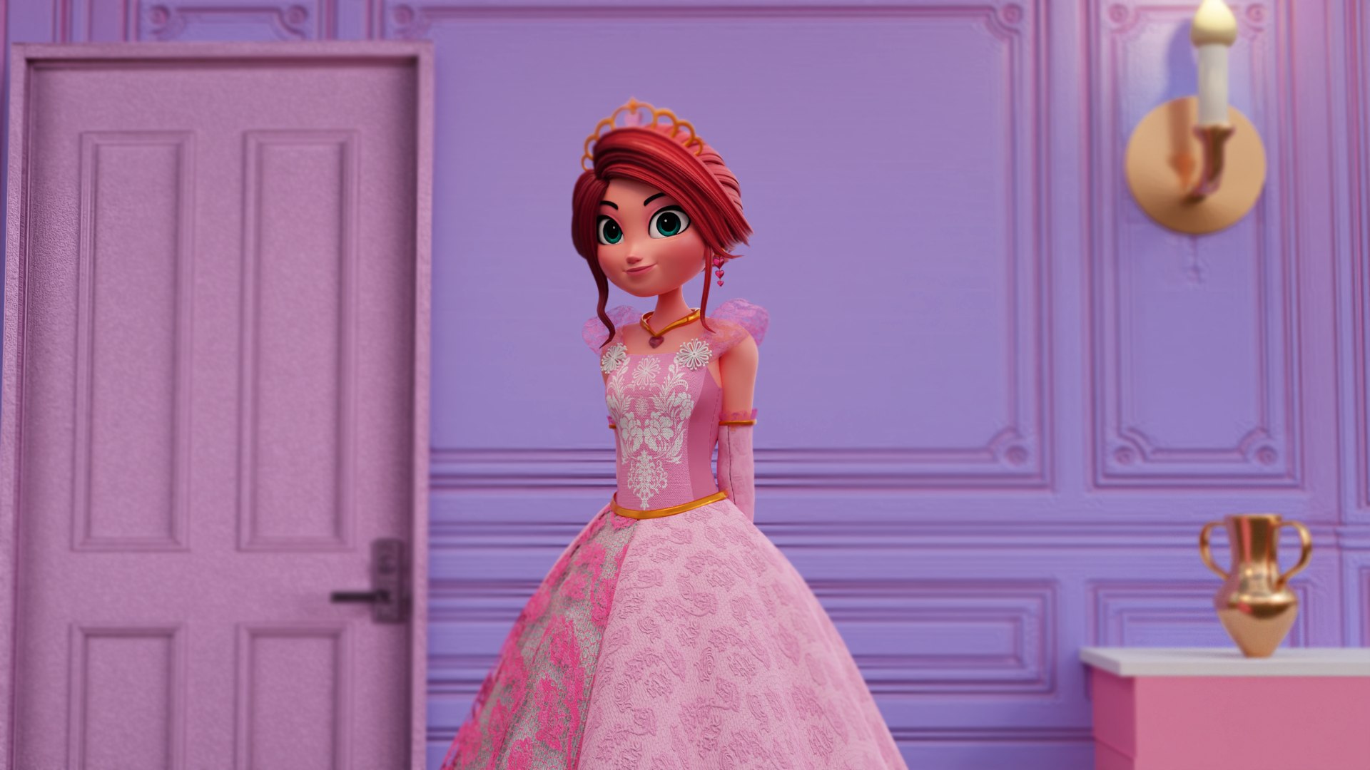 Disney Style Princess - Fully Rigged 3D - TurboSquid 1923602