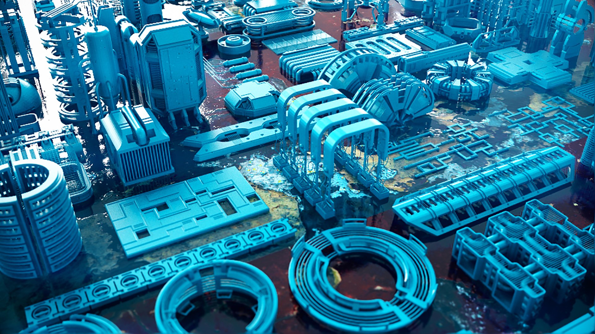 3D Extreme Sci-fi Set Model - TurboSquid 1644994