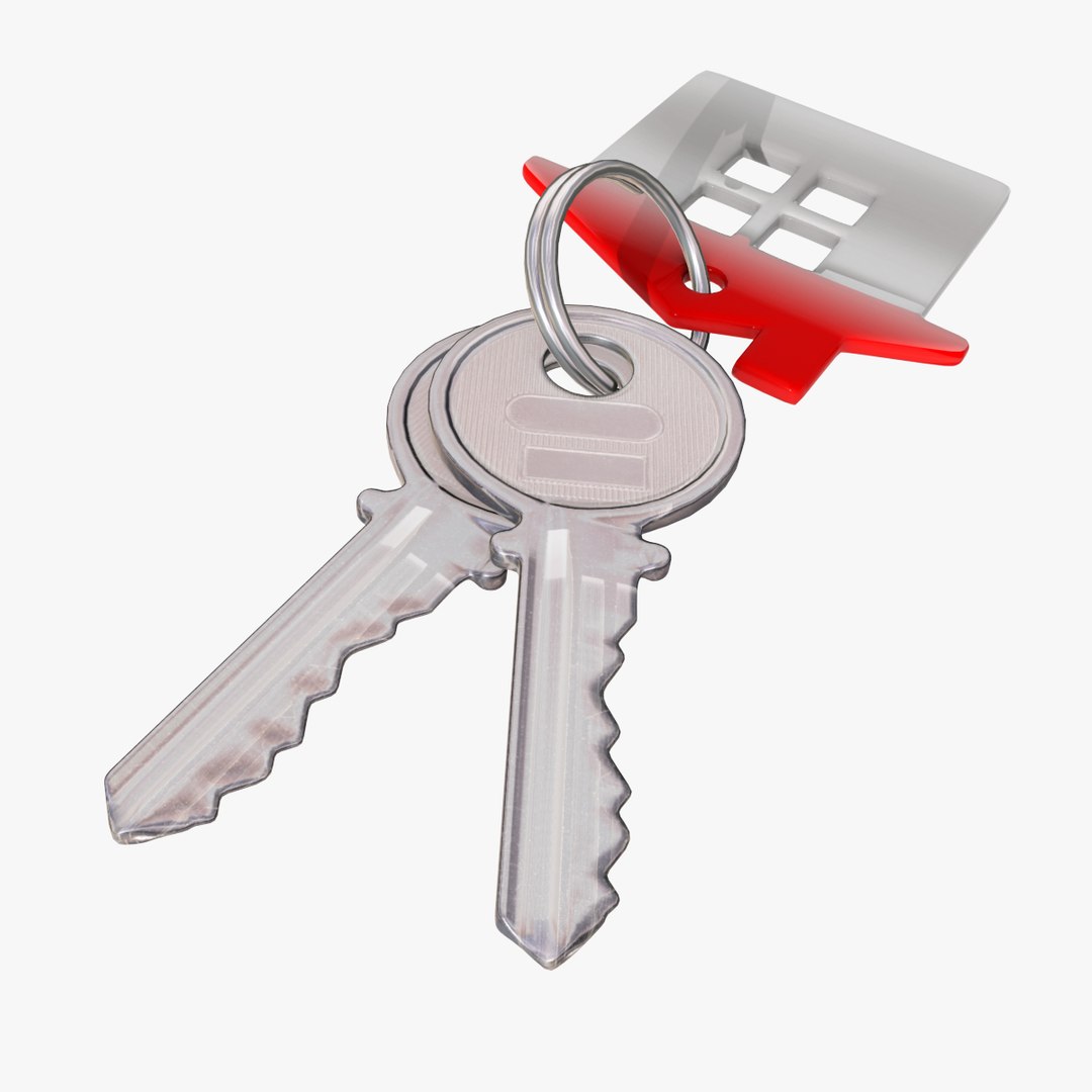 3d Keys Key-chain