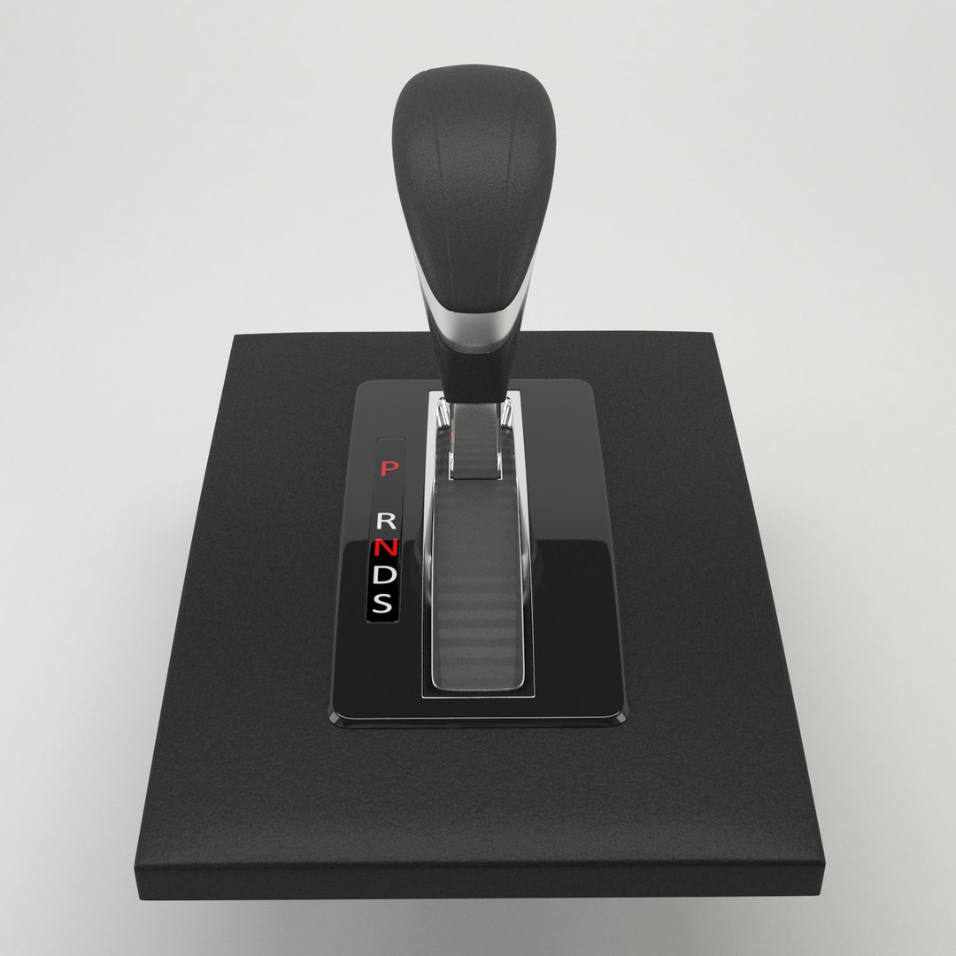 Automatic Shift Gear 3d Model