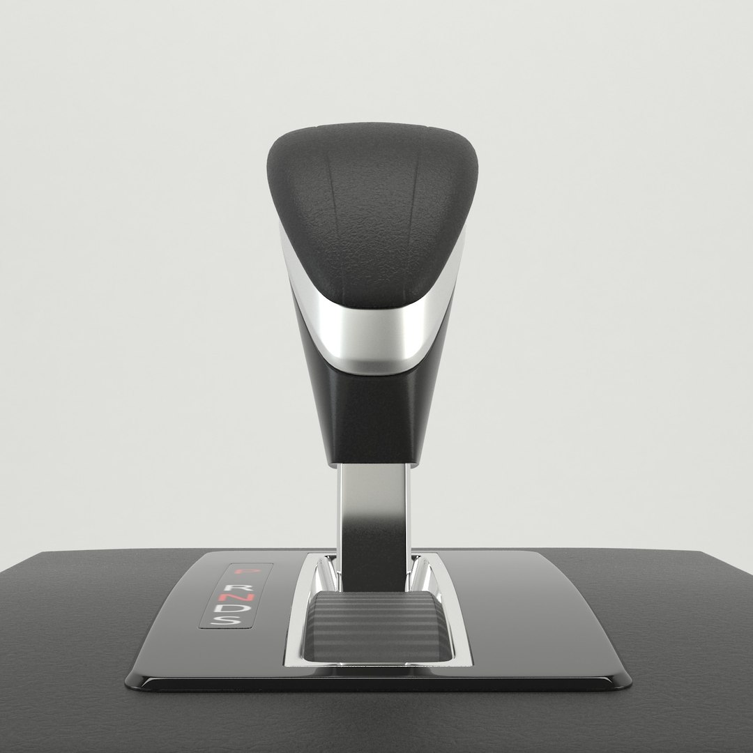 Automatic Shift Gear 3d Model