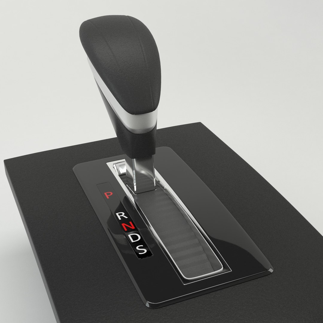 Automatic Shift Gear 3d Model