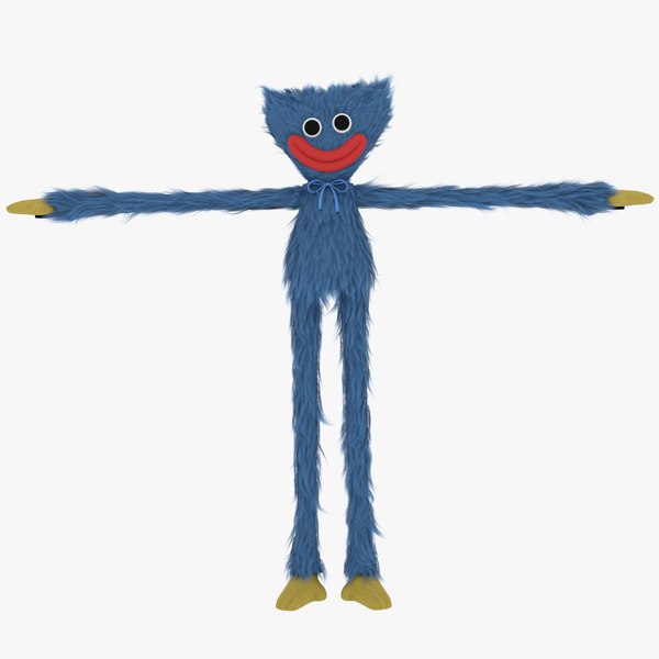 3D модель Huggy Wuggy - время игр с Поппи - TurboSquid 2405018