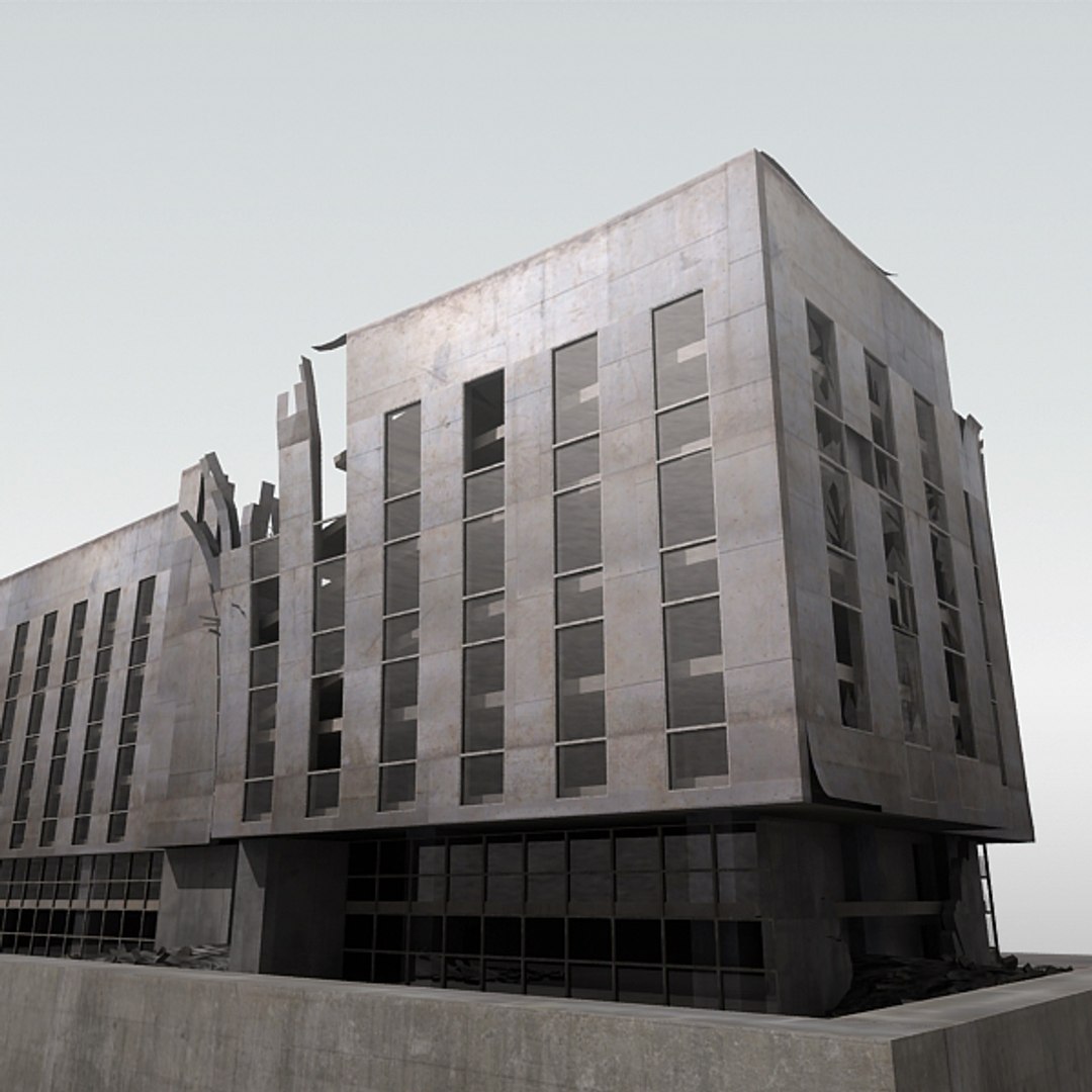 Lightwave Destroyed Building