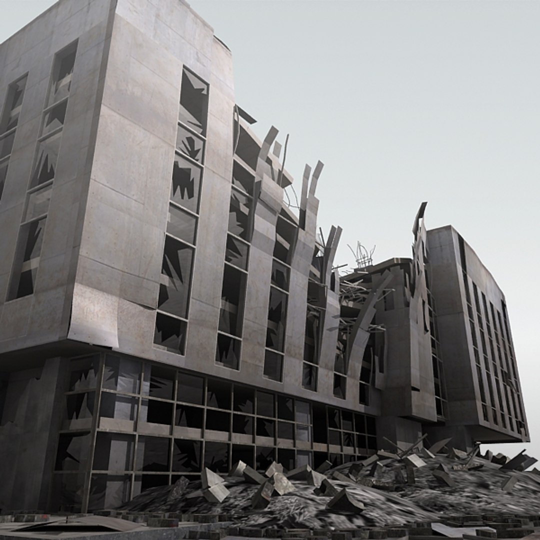 Lightwave Destroyed Building