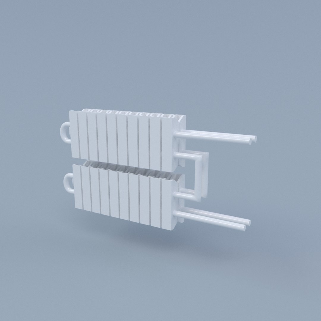 3d Model Radiator Pipe