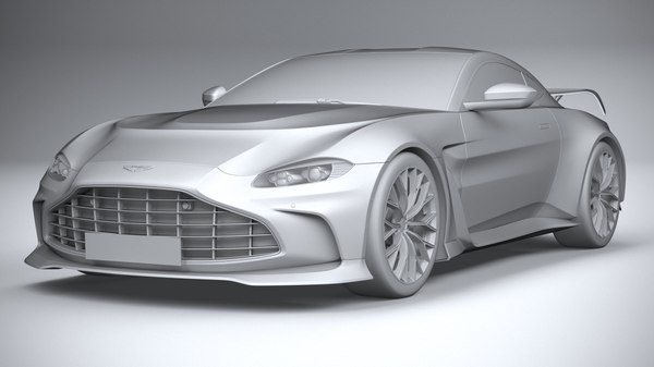 Aston Martin V12 Vantage 2023 3D model - TurboSquid 1876390