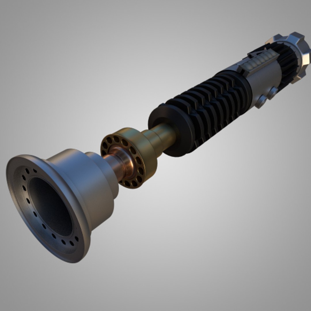 Lightsaber Light Saber 3d Model