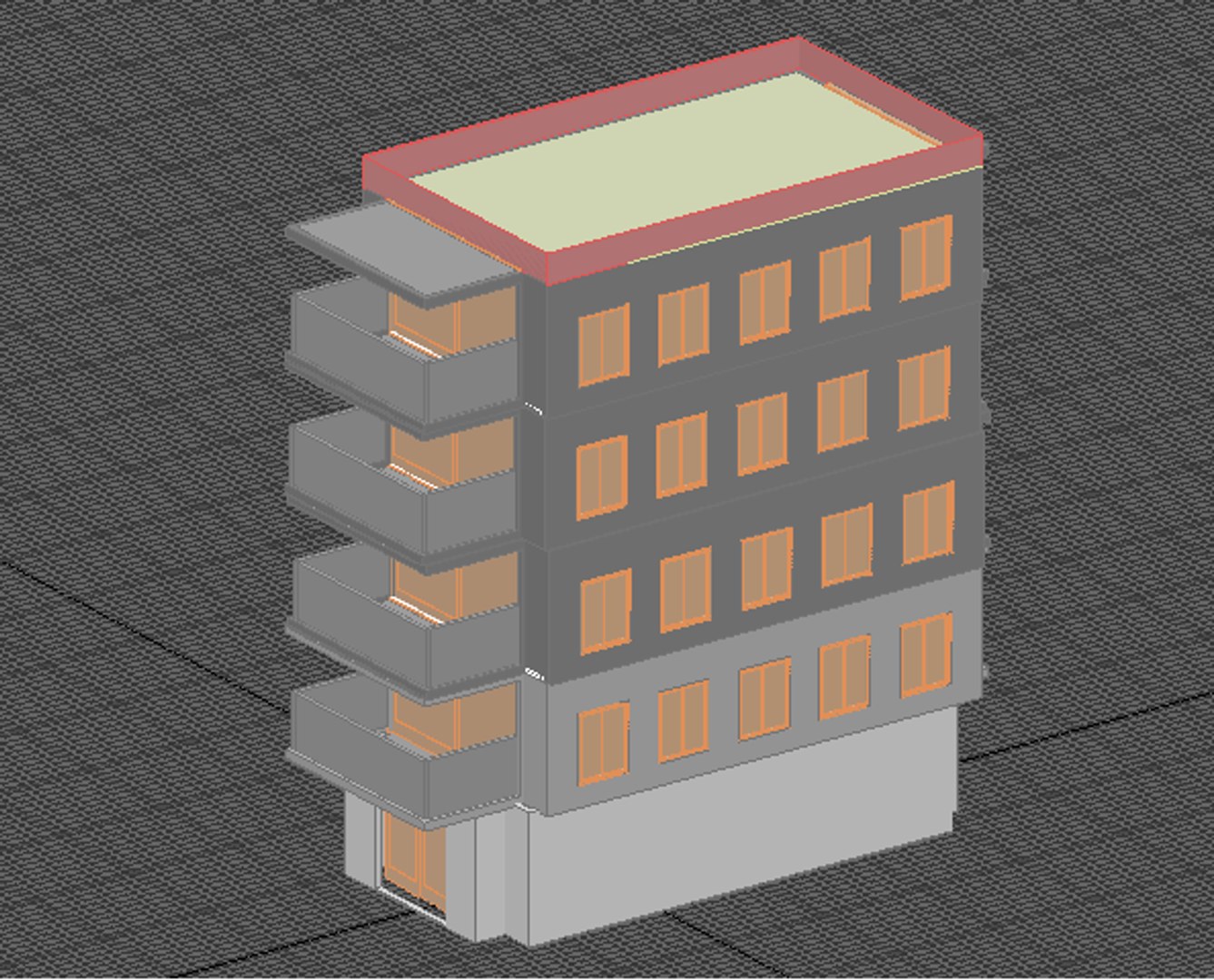 Basic House 3D Model - TurboSquid 1272986