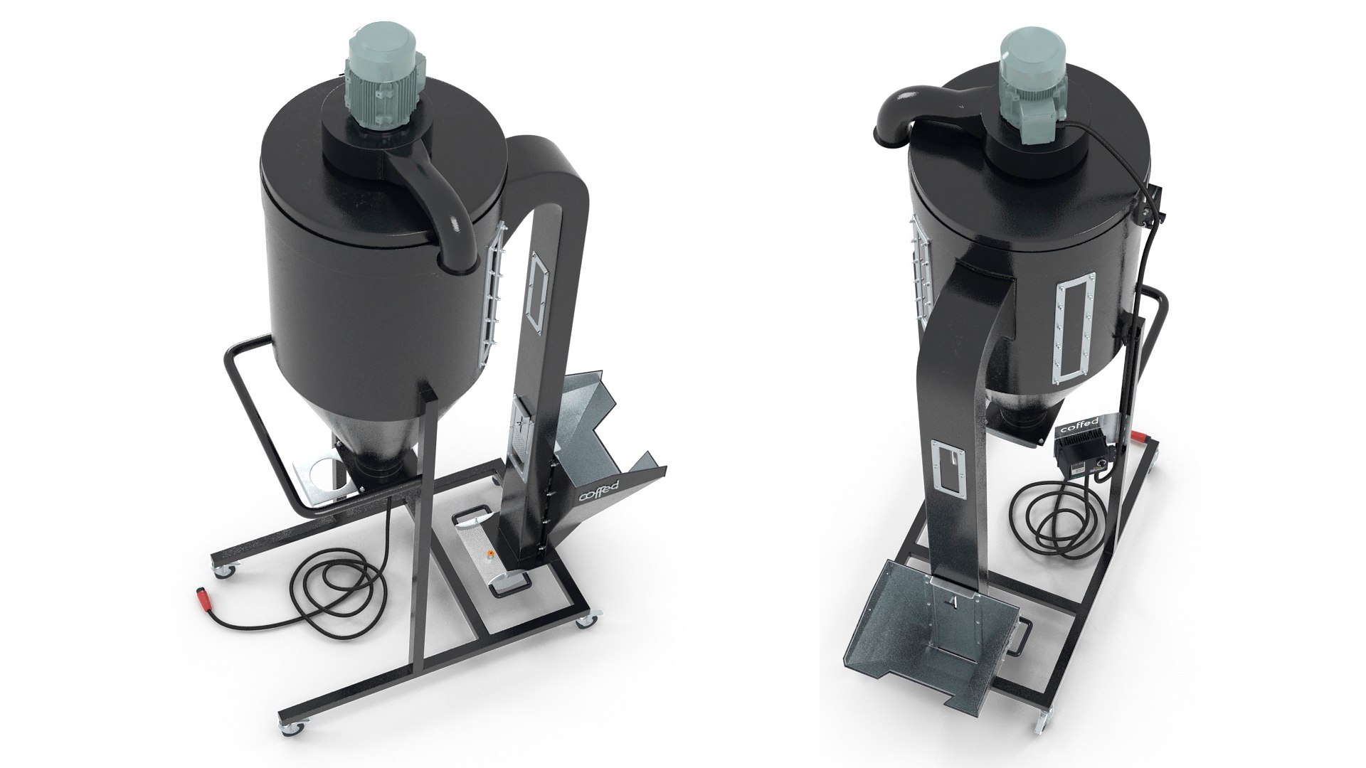 Coffee Destoner Machine Coffed 3D Model - TurboSquid 2197466