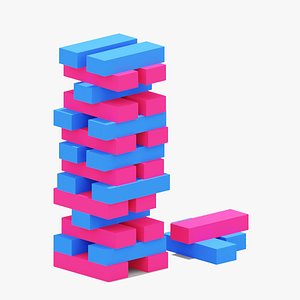 Jenga Blender Models for Download | TurboSquid