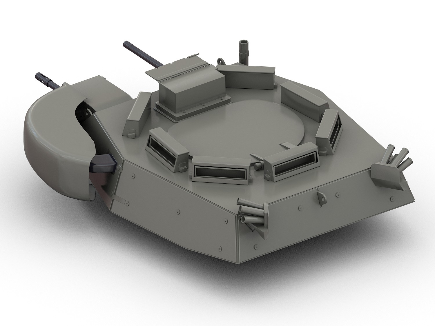 cadillac cage textron 3d max