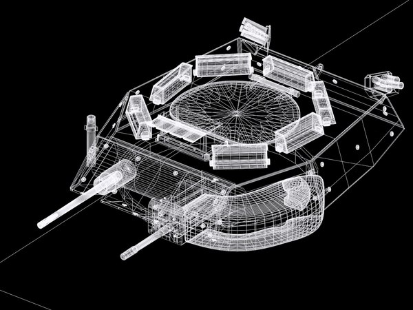 cadillac cage textron 3d max