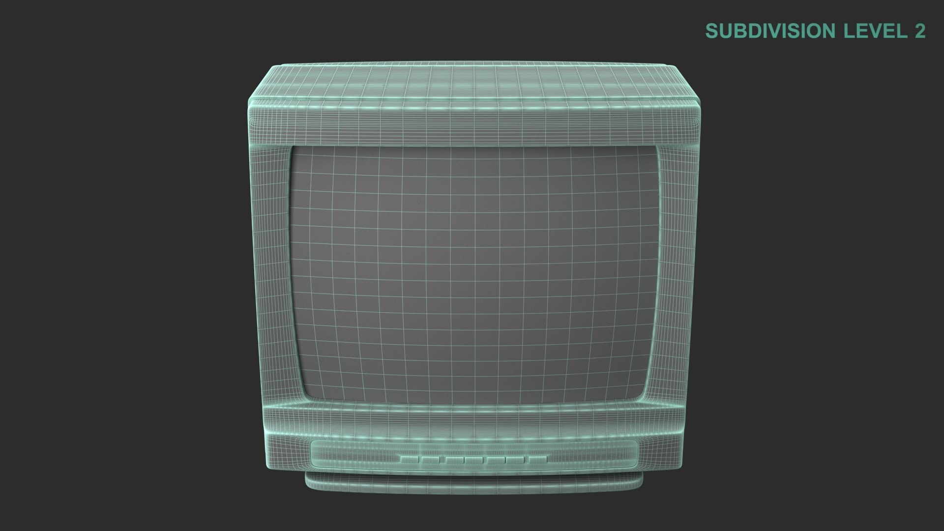 3D Model Old TV - TurboSquid 2098596