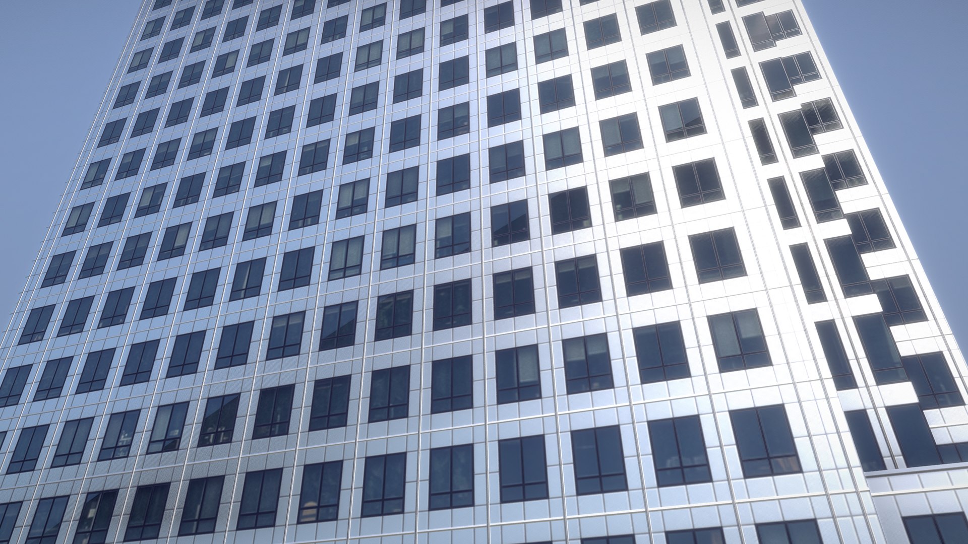 3D London One Canada Square - TurboSquid 1780088