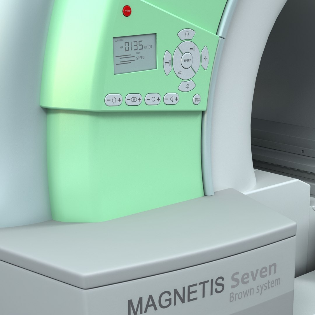 Mri Machine 3d Model