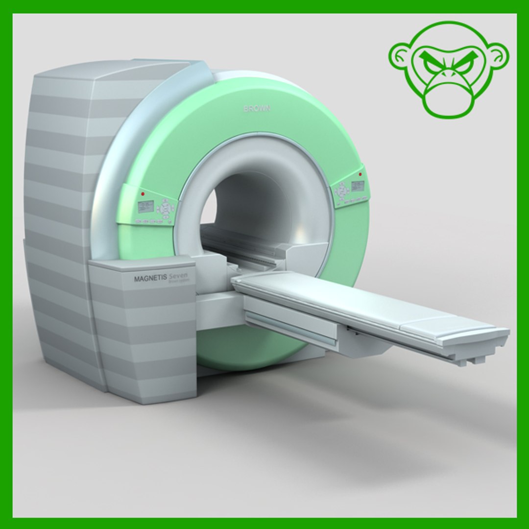 Mri Machine 3d Model