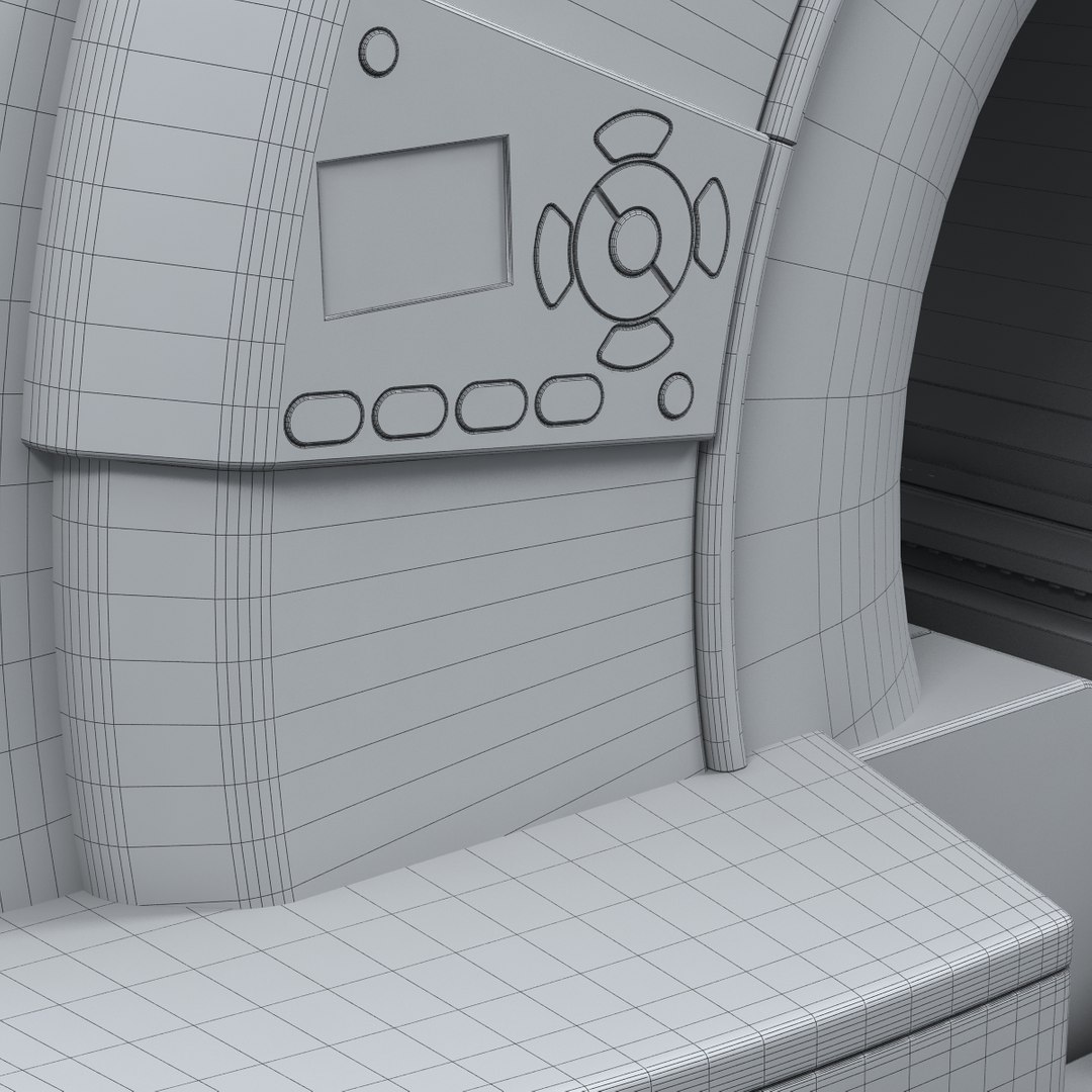 Mri Machine 3d Model