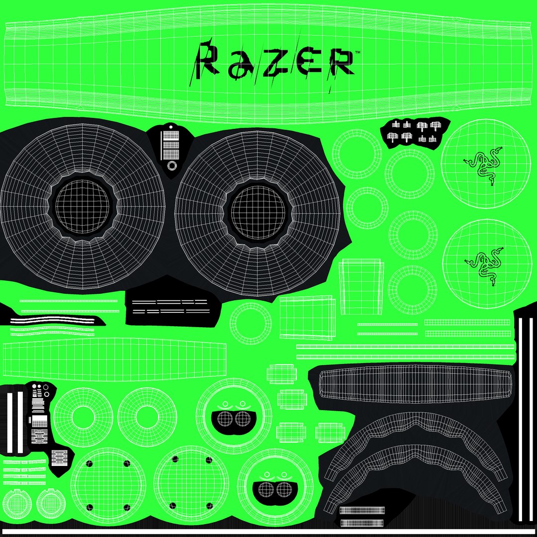 3D Model Razer Orca Headphones | 1147057 | TurboSquid