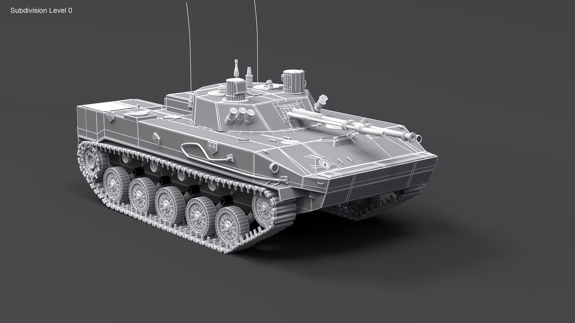 BMD-4 3D Model - TurboSquid 1868178