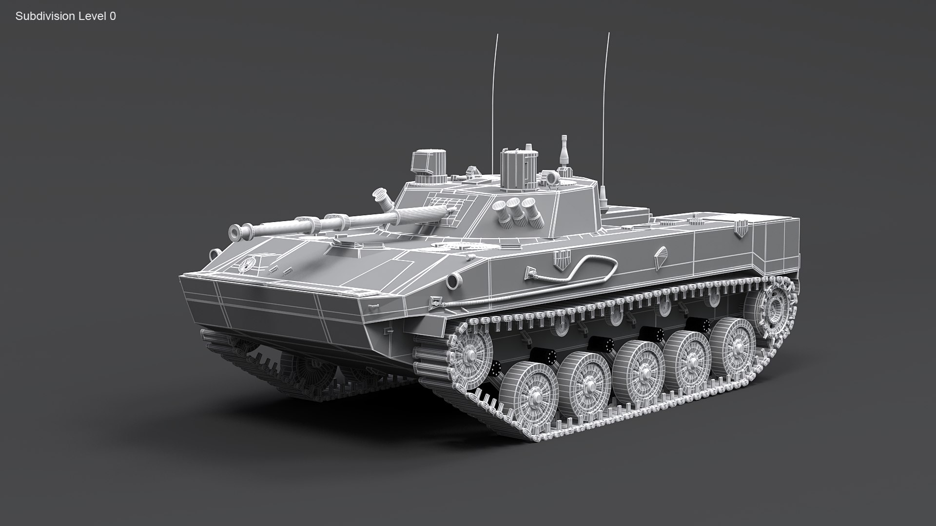 BMD-4 3D Model - TurboSquid 1868178