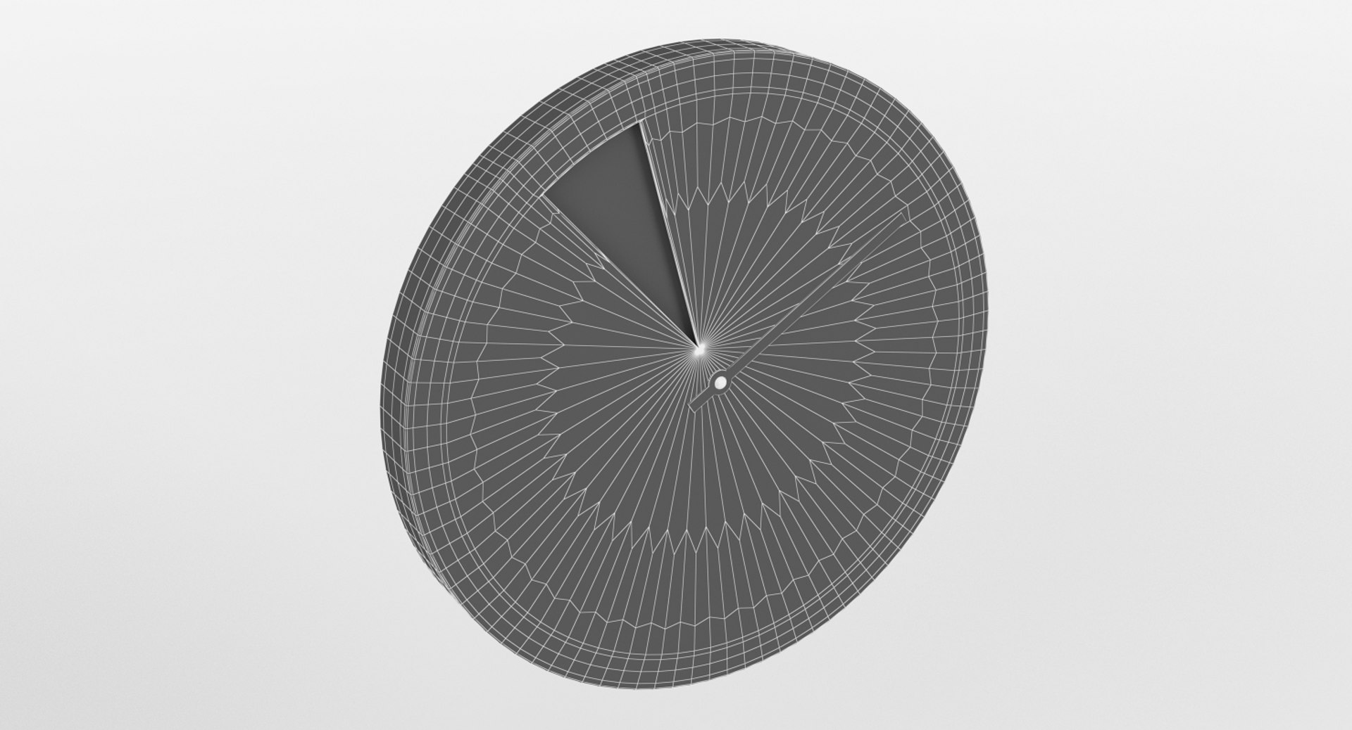 freakish wall clock monoqi 3d max