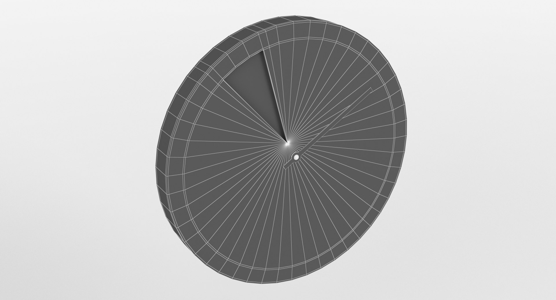 freakish wall clock monoqi 3d max