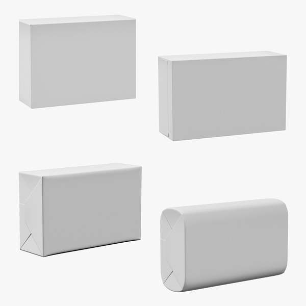 3D boxes set - TurboSquid 1636321