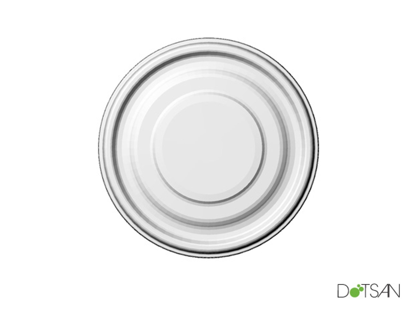 3d Model Simple Ceiling Rose