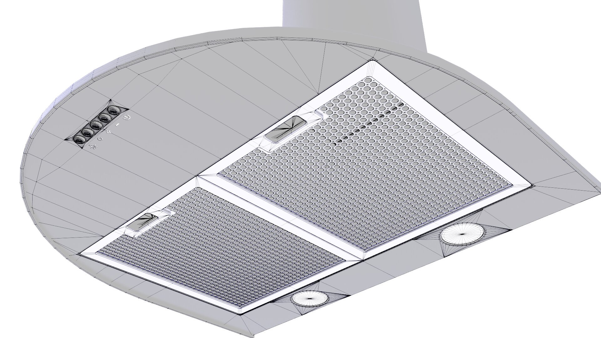 3D Wall Kitchen Chimney 3D Model 13 - TurboSquid 1779382