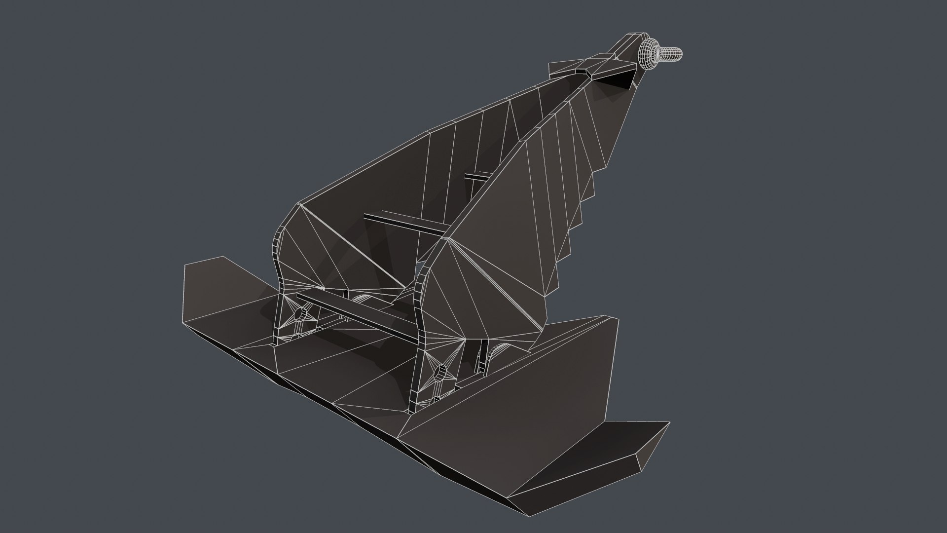3D High Holding Power Drag Anchor - TurboSquid 1786605