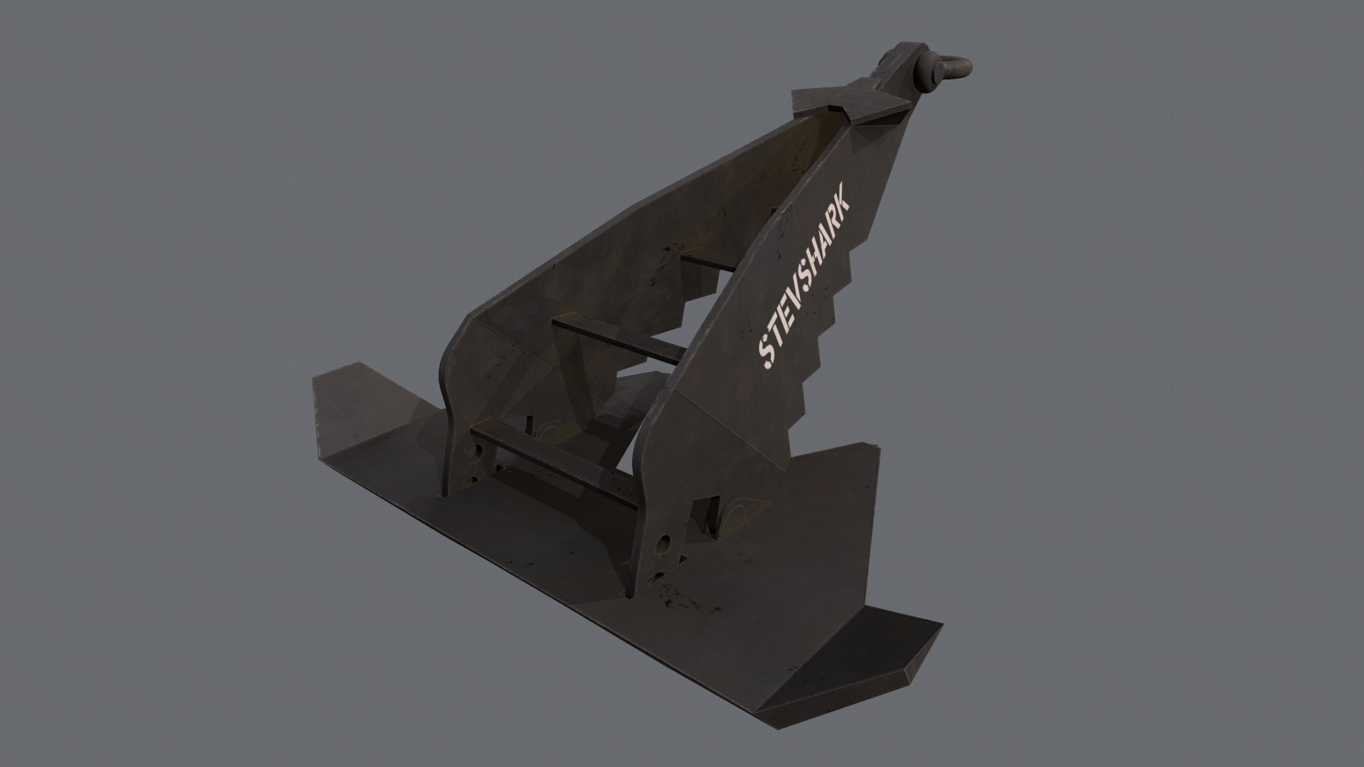 3D High Holding Power Drag Anchor - TurboSquid 1786605