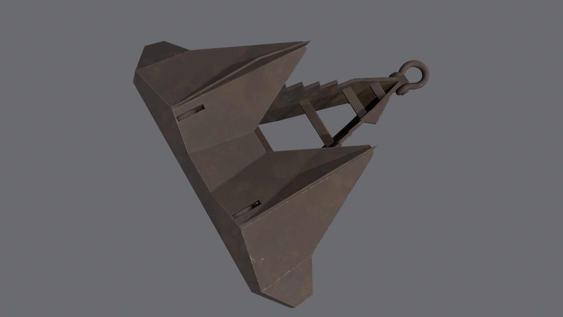 3D High Holding Power Drag Anchor - TurboSquid 1786605