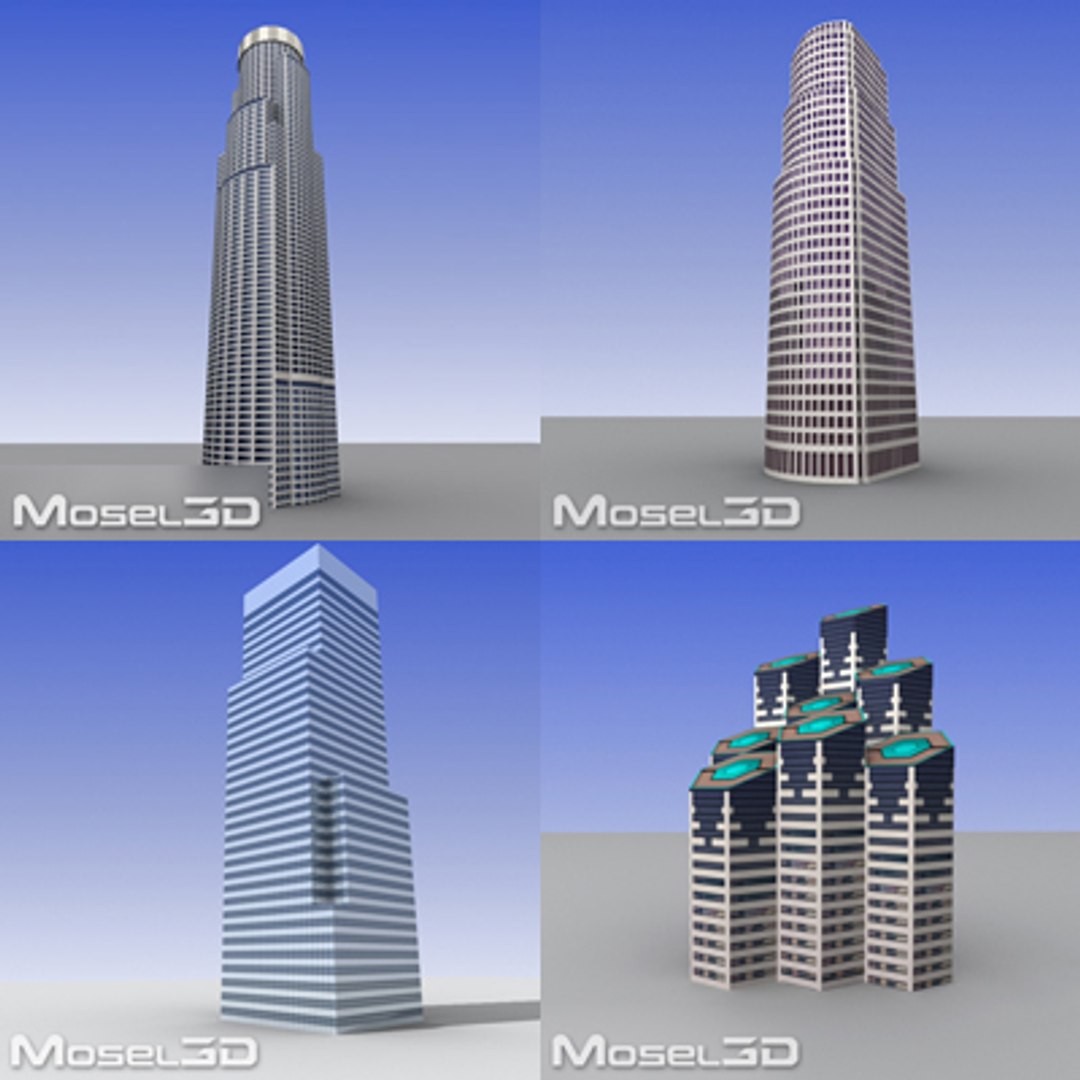 Realtime Buildings 3d Model