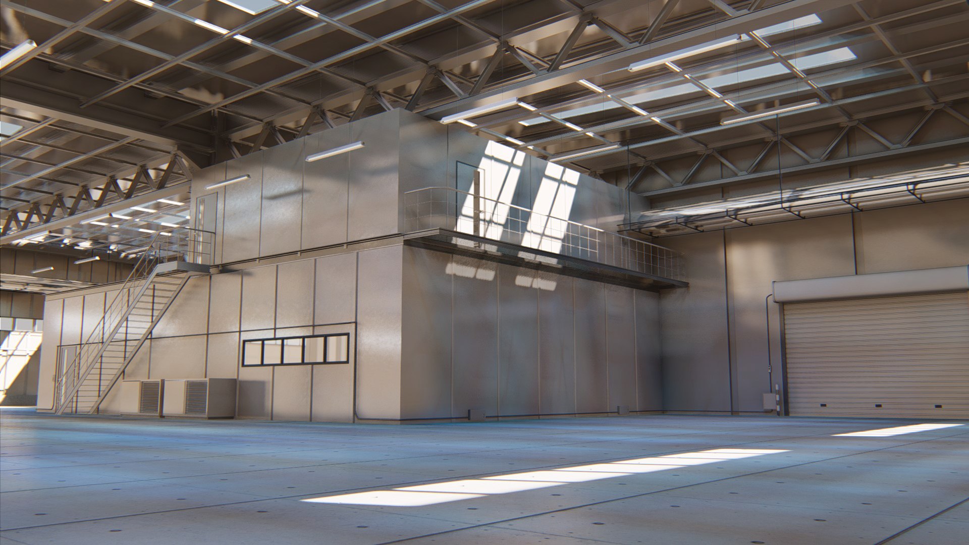 Warehouse 3D Model - TurboSquid 1694286