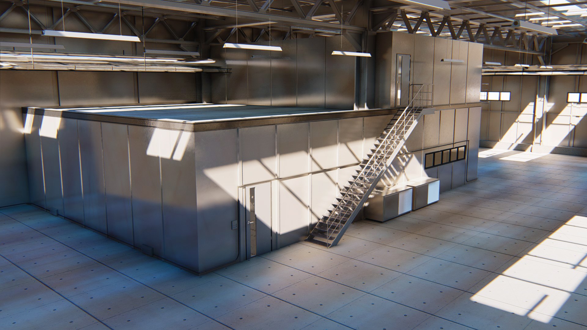 Warehouse 3D Model - TurboSquid 1694286