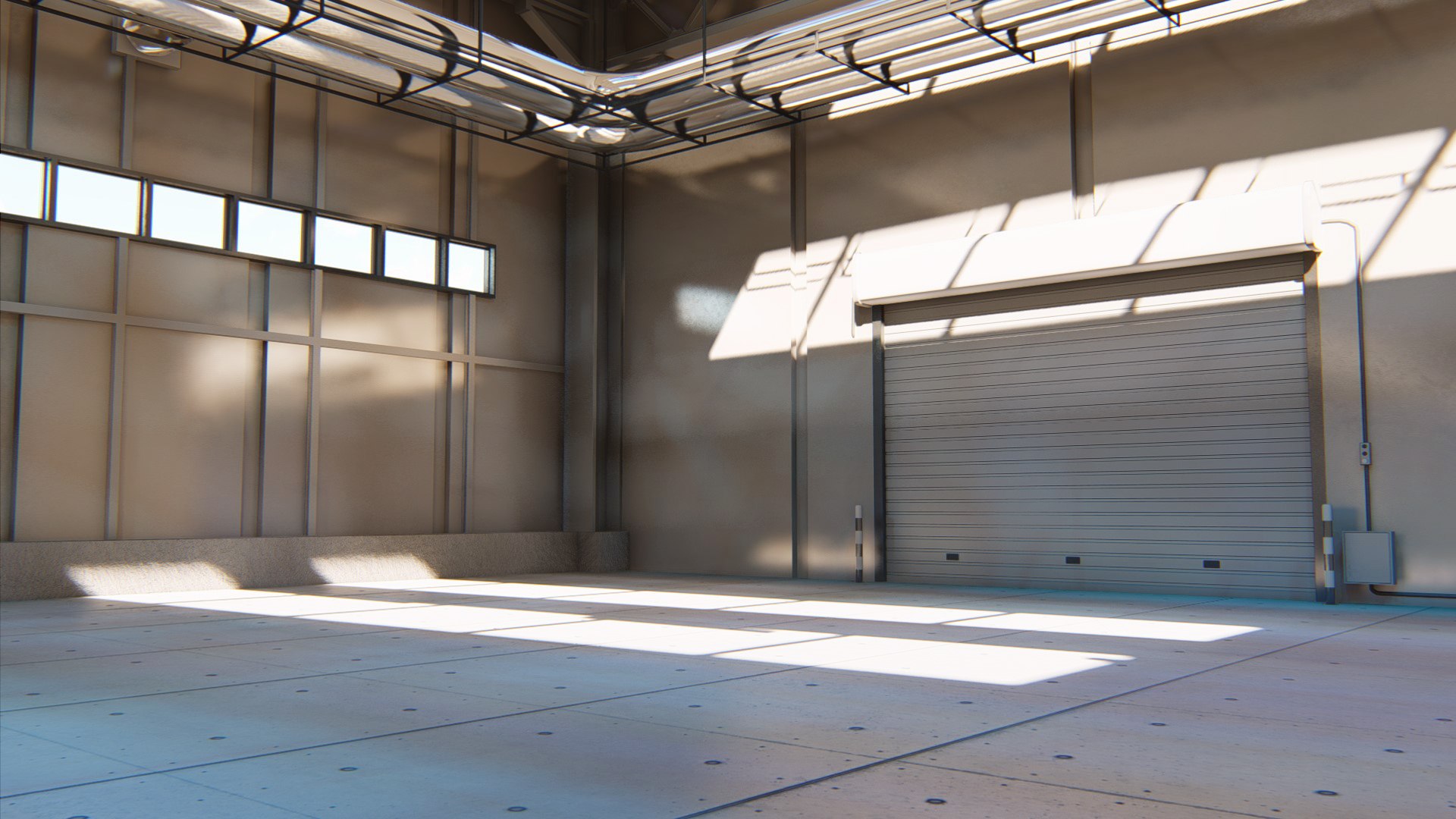 Warehouse 3D Model - TurboSquid 1694286