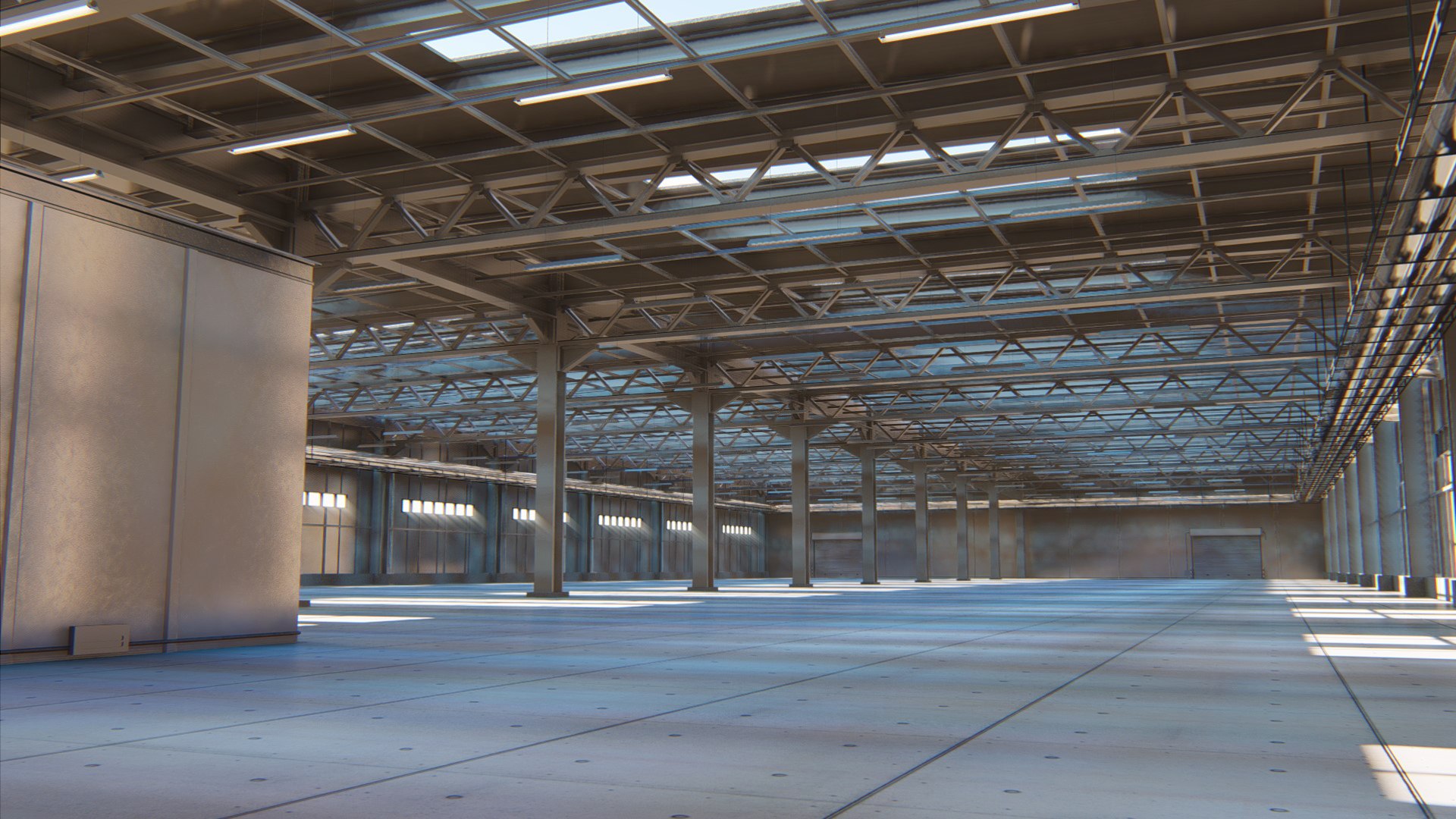 Warehouse 3D Model - TurboSquid 1694286