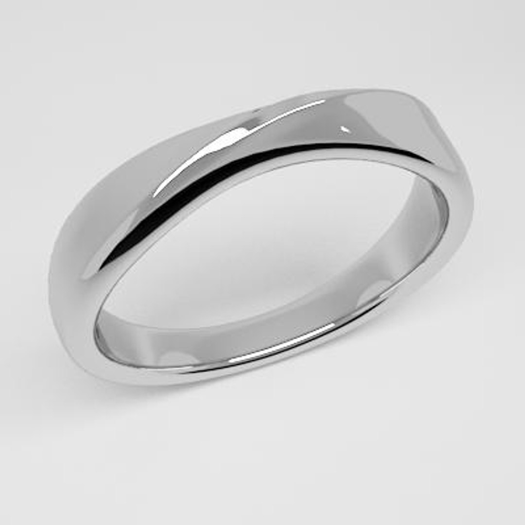organic design ring 3d model