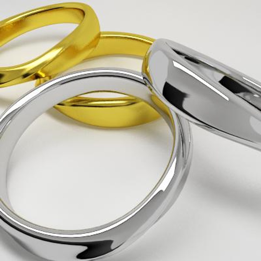 organic design ring 3d model
