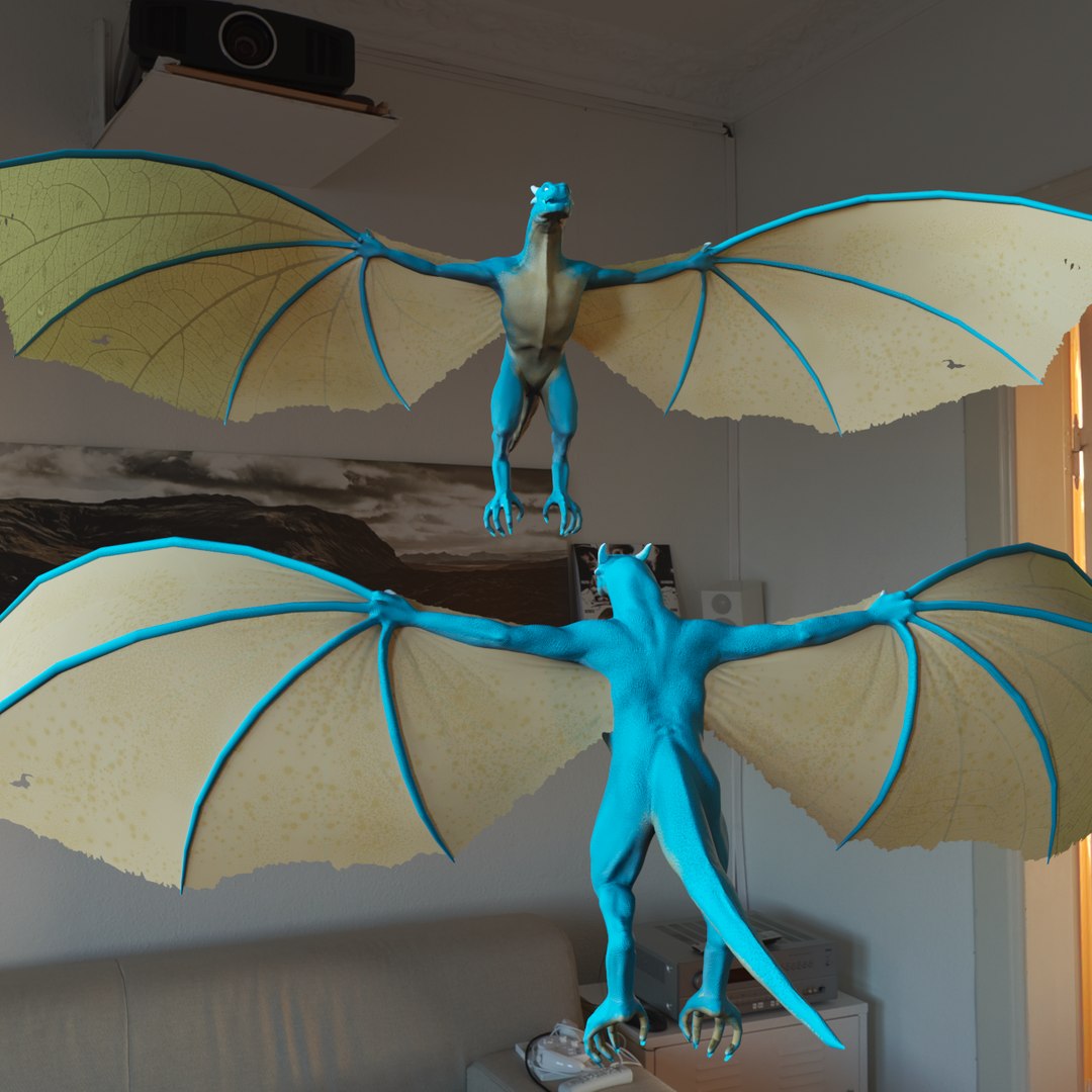 Wyvern 3D Model - TurboSquid 1237101