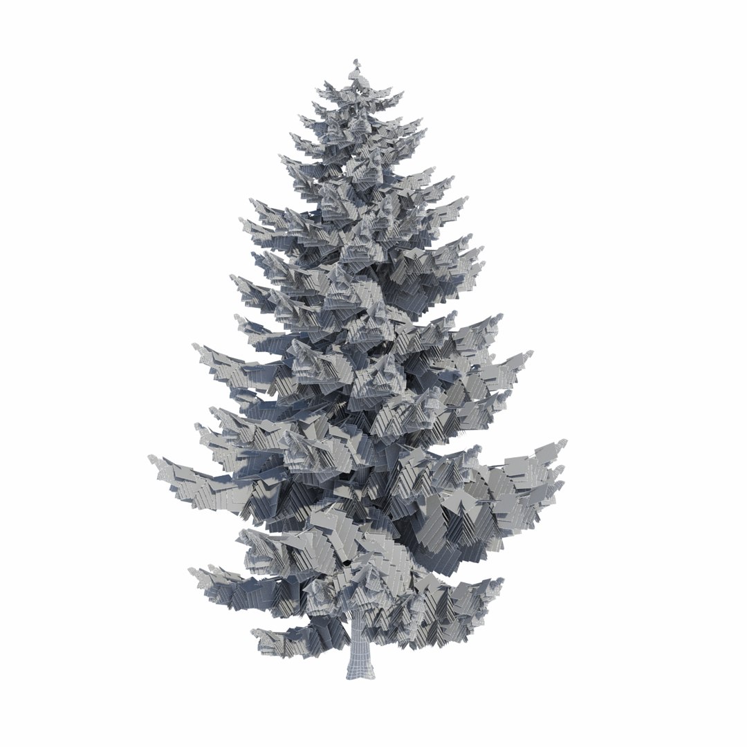 3d Larch Tree Model