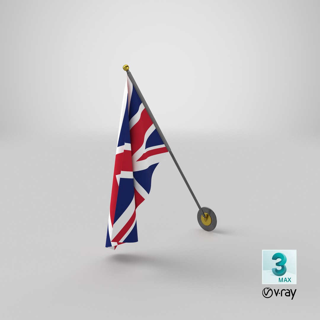 3D British Flag V5 - TurboSquid 1883568