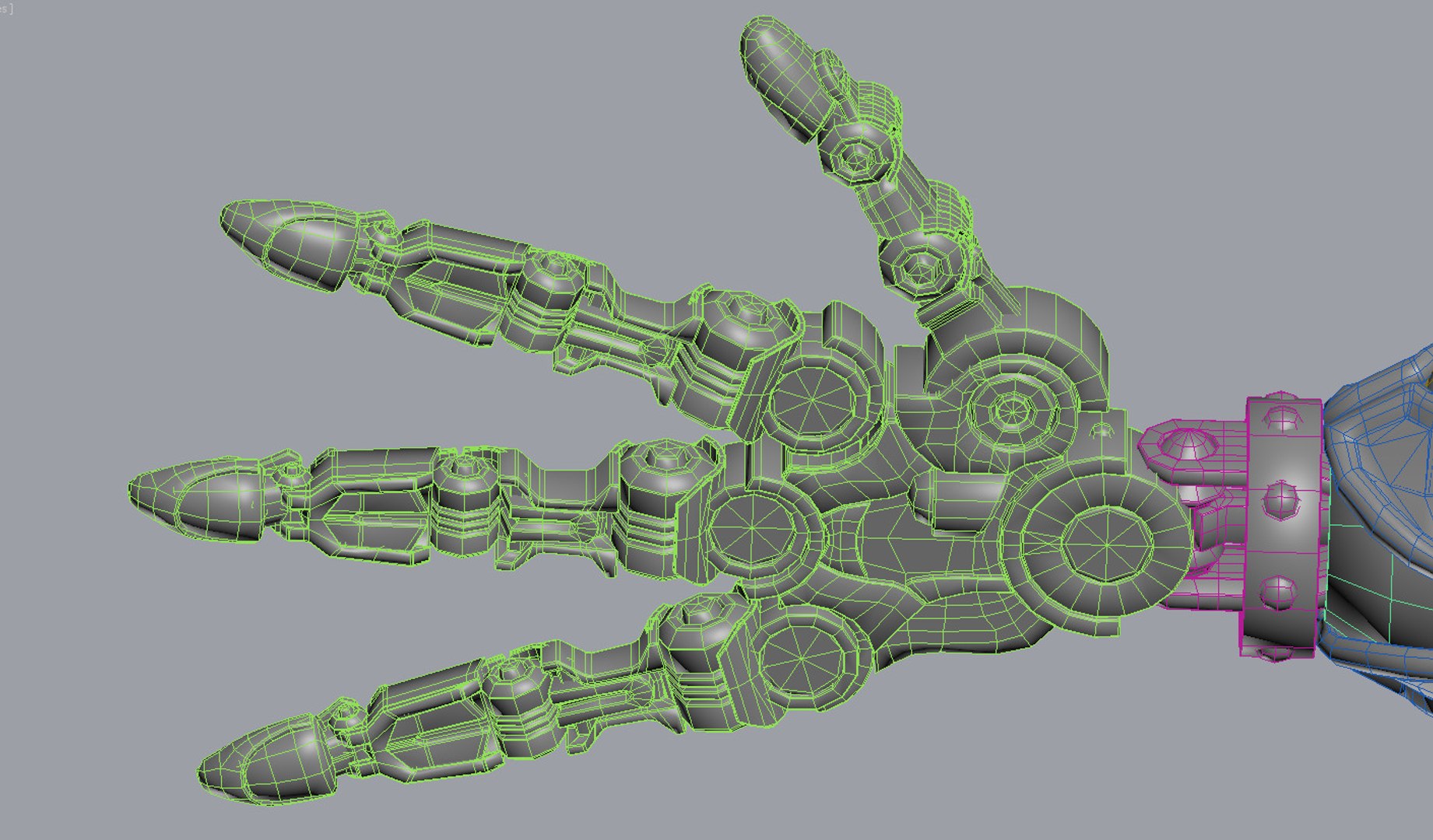 Mech Palm Machine Hand Max