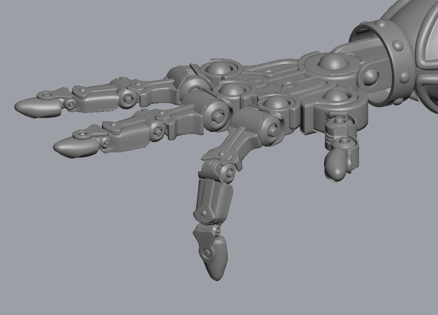 Mech Palm Machine Hand Max