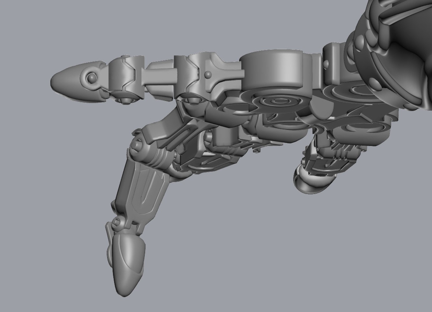 Mech Palm Machine Hand Max