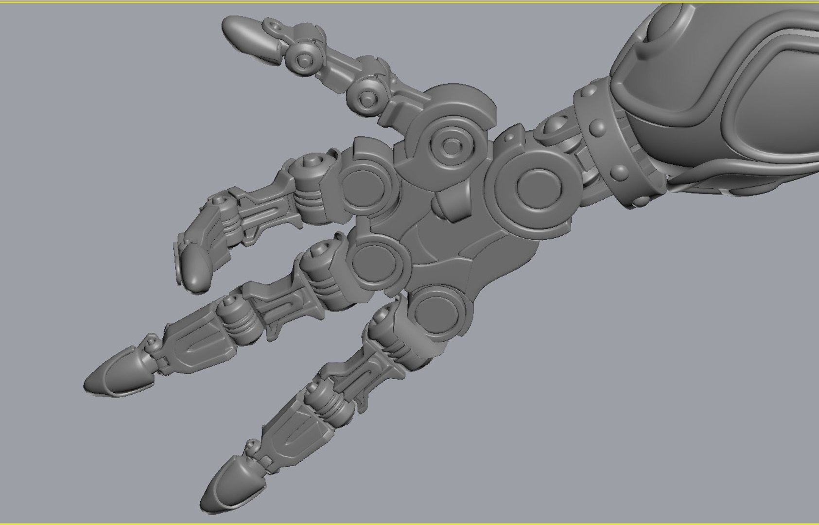 Mech Palm Machine Hand Max