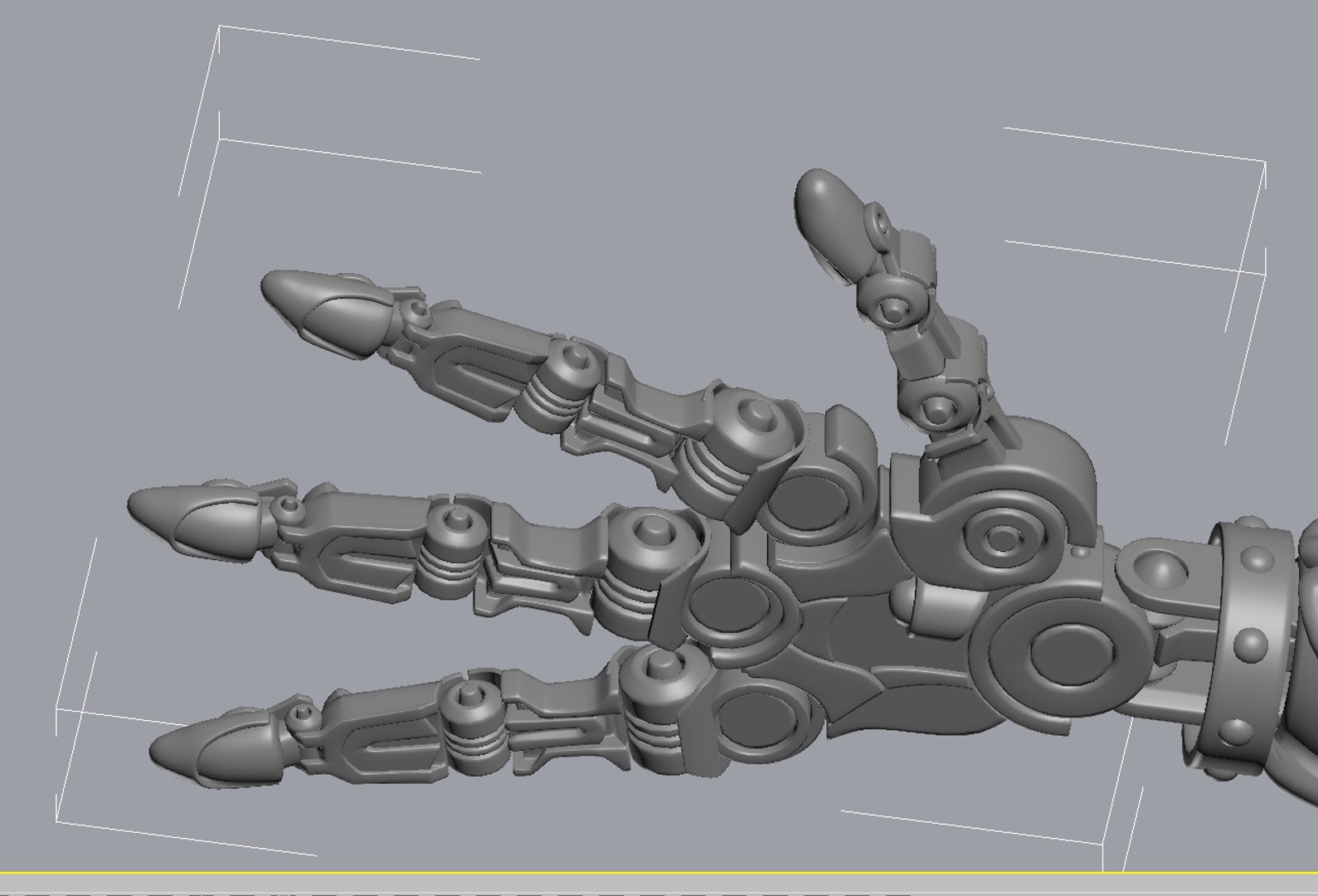 Mech Palm Machine Hand Max